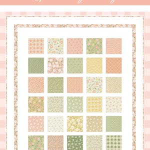 Quilt Pattern for Charm Packs Charmingly Quilt Pattern for Baby Quilt ...