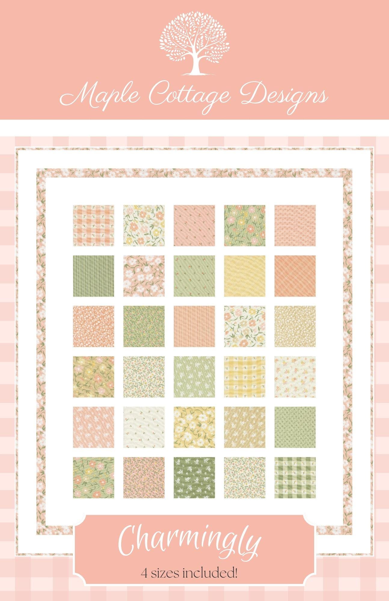 Quilt Pattern for Charm Packs Charmingly Quilt Pattern for Baby Quilt ...