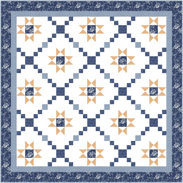 Maple Star Quilt - Etsy