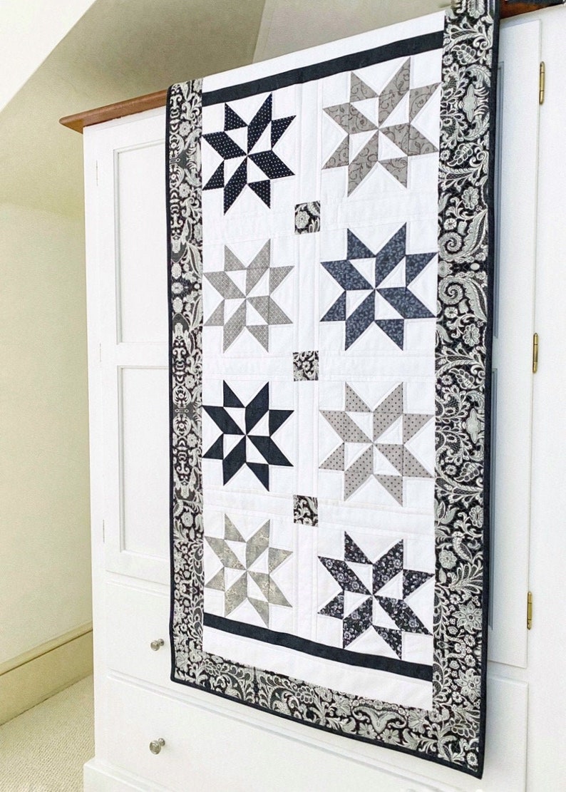 Star Quilt Patterns PDF Table Runner Pattern Baby Quilt - Etsy