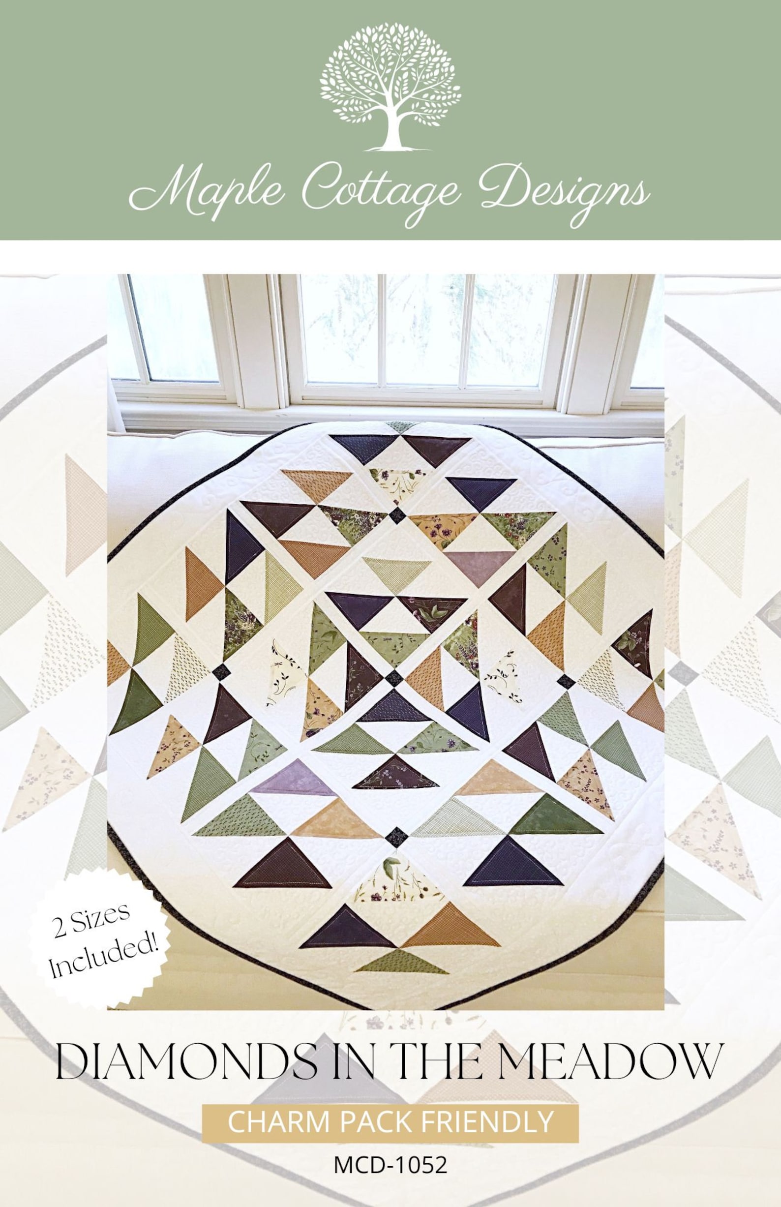 Quilt Patterns PDF Easy Table Runner Pattern Charm Pack Quilt - Etsy Canada