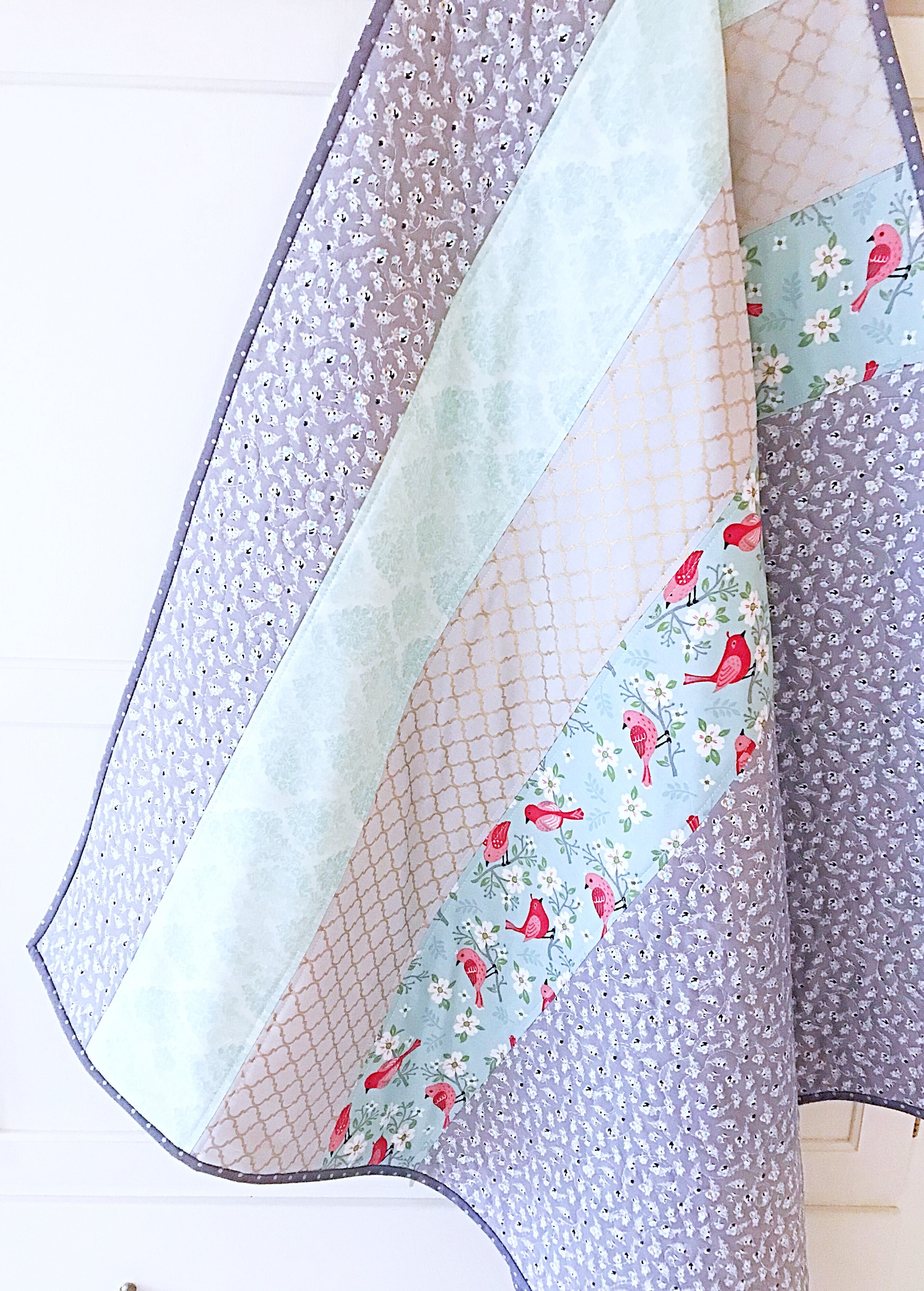 Baby Quilt Patterns PDF Beginner Quilt Pattern Easy Quilt Pattern in 3 ...