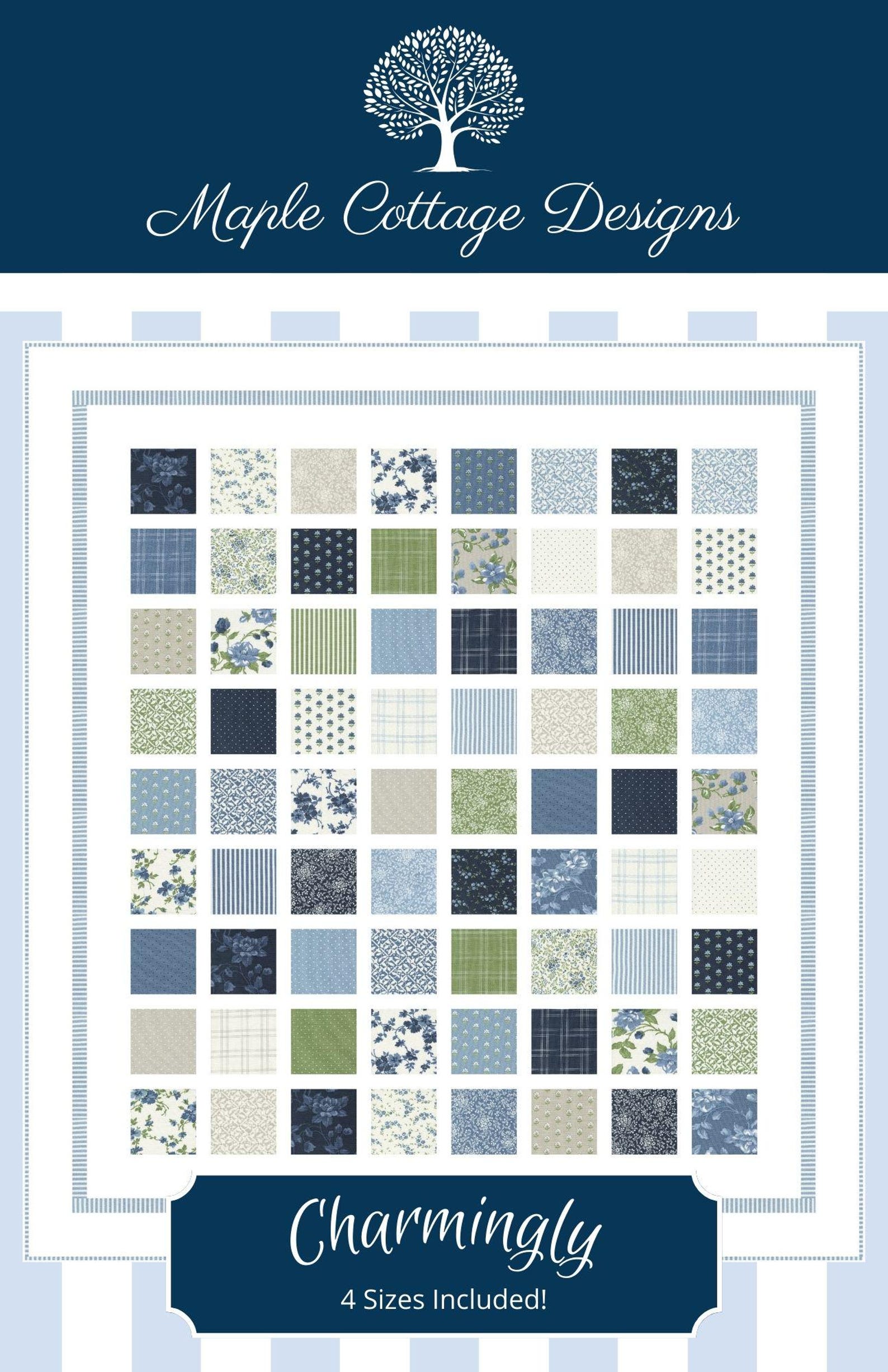 Charm Pack Quilt Pattern PDF Charmingly Quilt Pattern for Beginners ...
