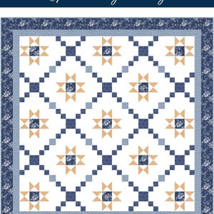 Quilt Pattern PDF Star Gazer Delight Quilt Pattern Beautiful and Easy ...
