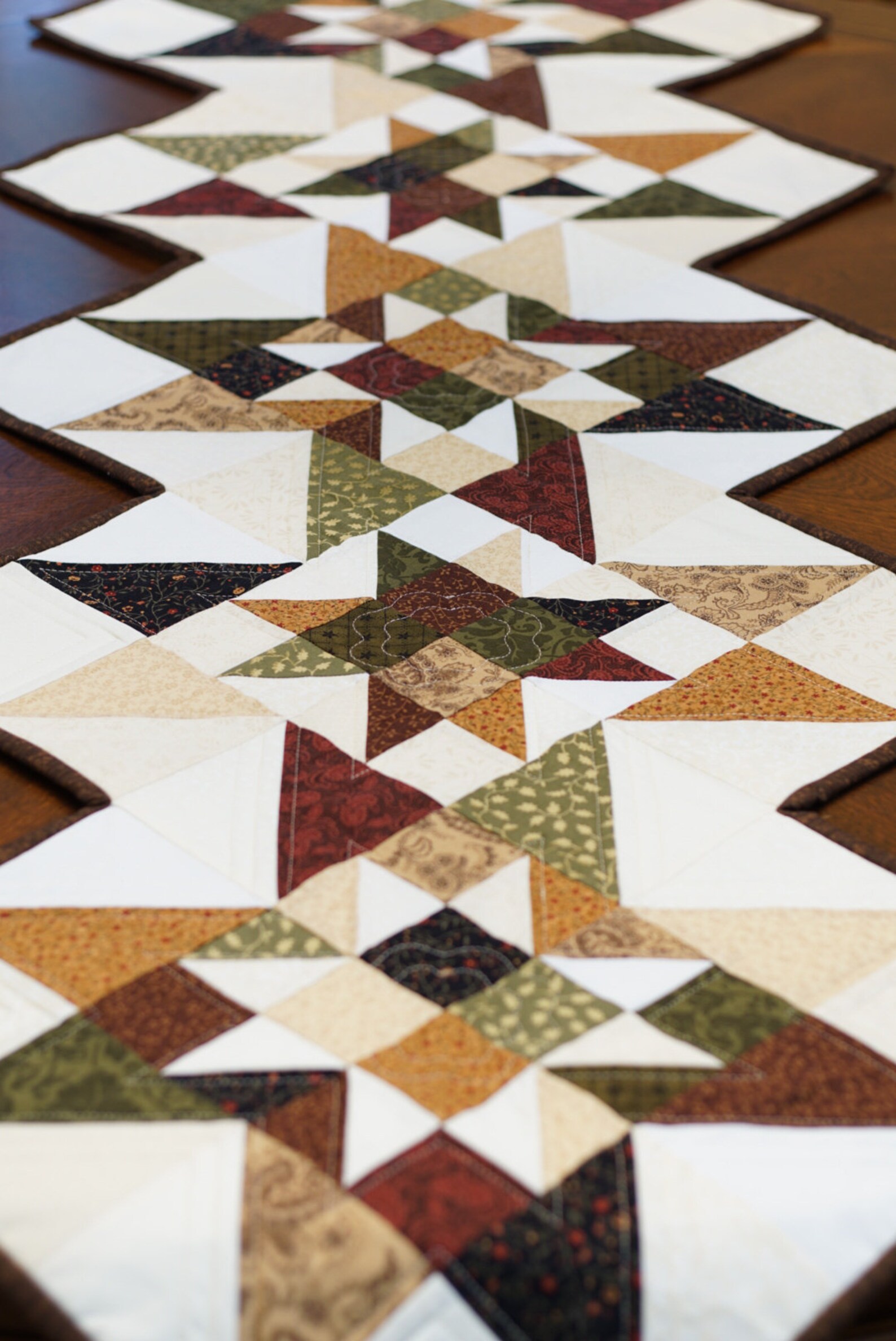 Quilt Patterns PDF Table Runner Pattern Scrappy Table Runner - Etsy