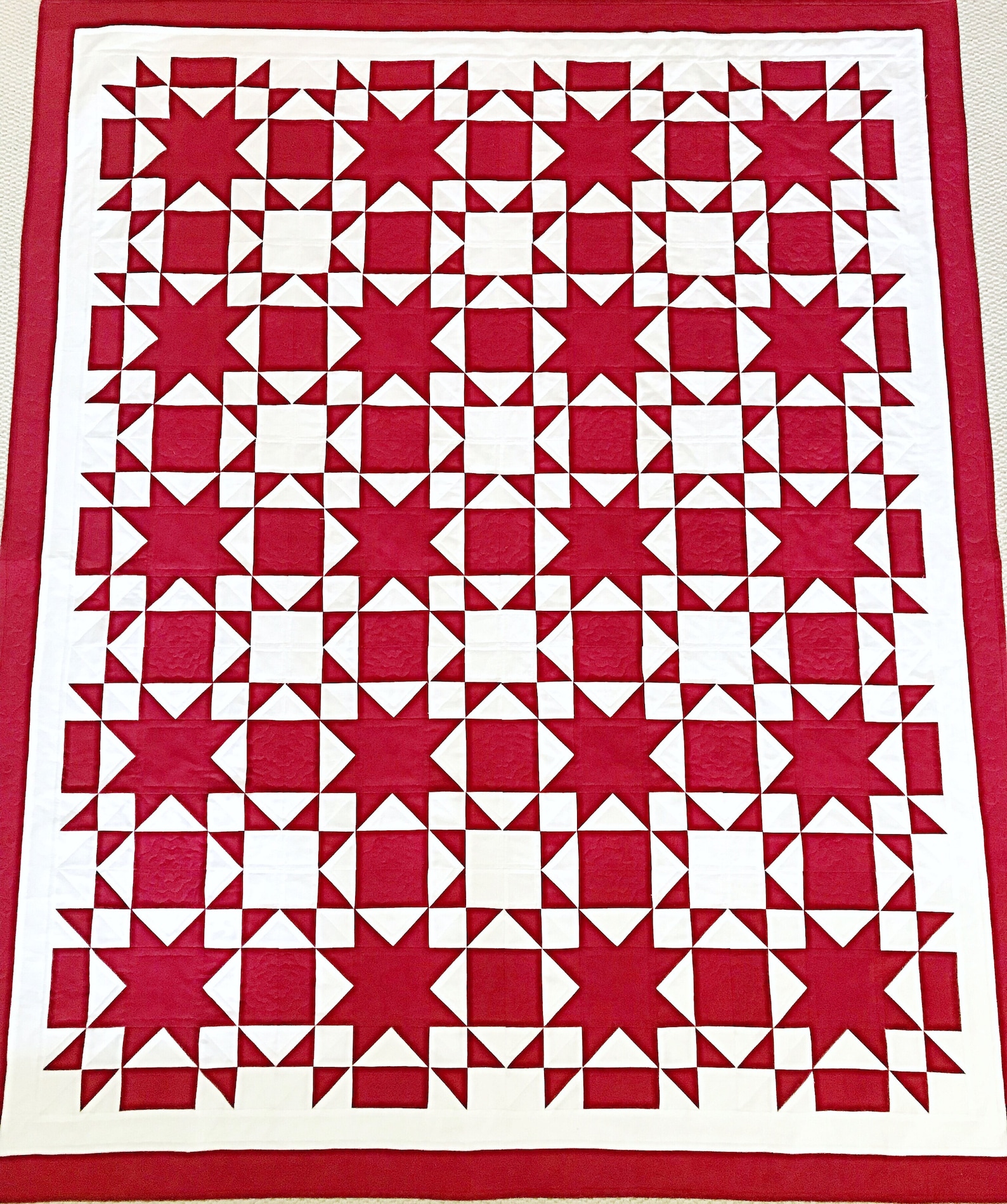 Red and White Quilt Patterns PDF Easy Quilt Patterns for - Etsy Canada