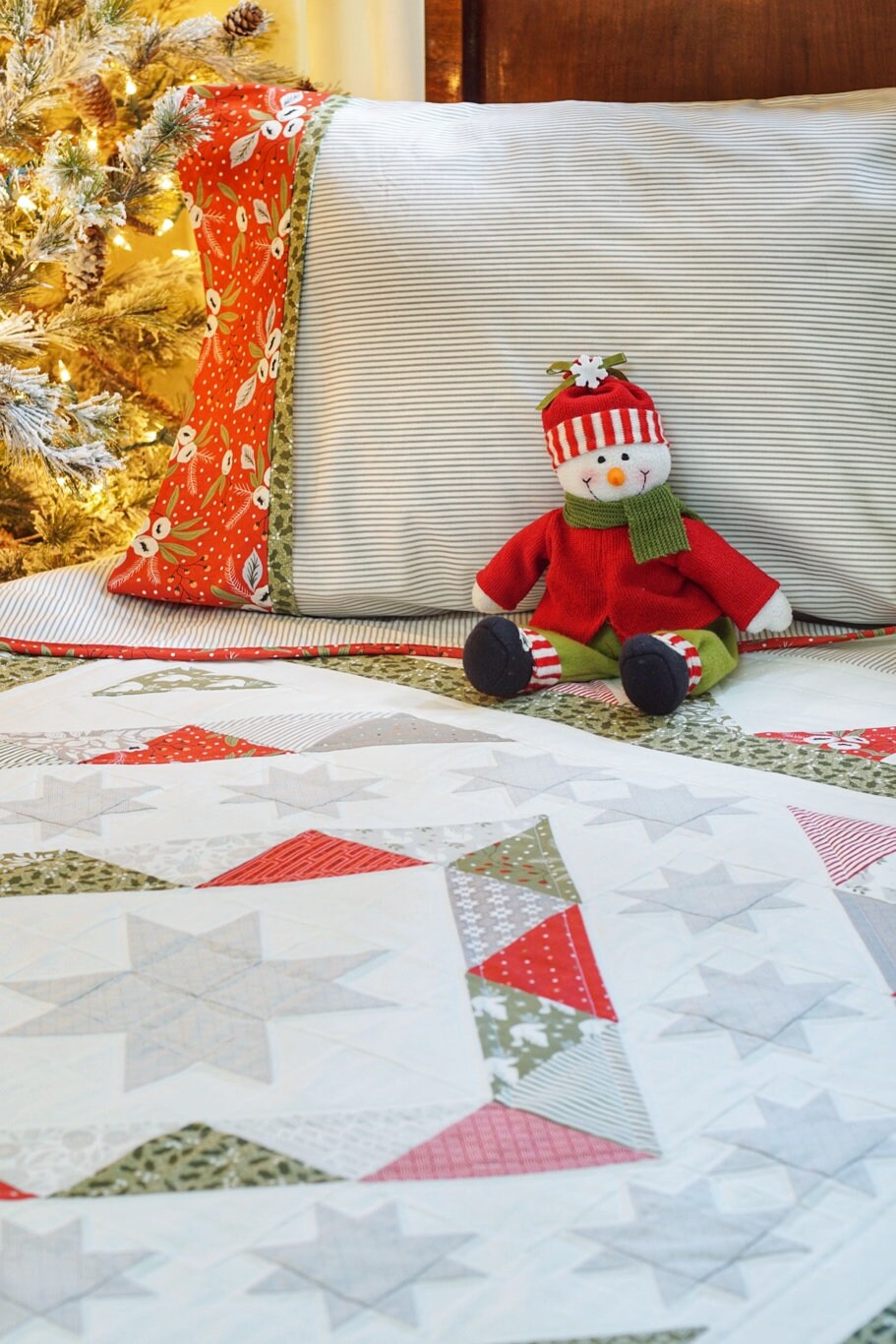 Christmas Quilt Patterns PDF Charm Pack Quilt Pattern Scrappy - Etsy