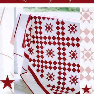 Starlit Path Quilt Pattern - Paper Copy of Quilt Pattern Summer Quilt ...