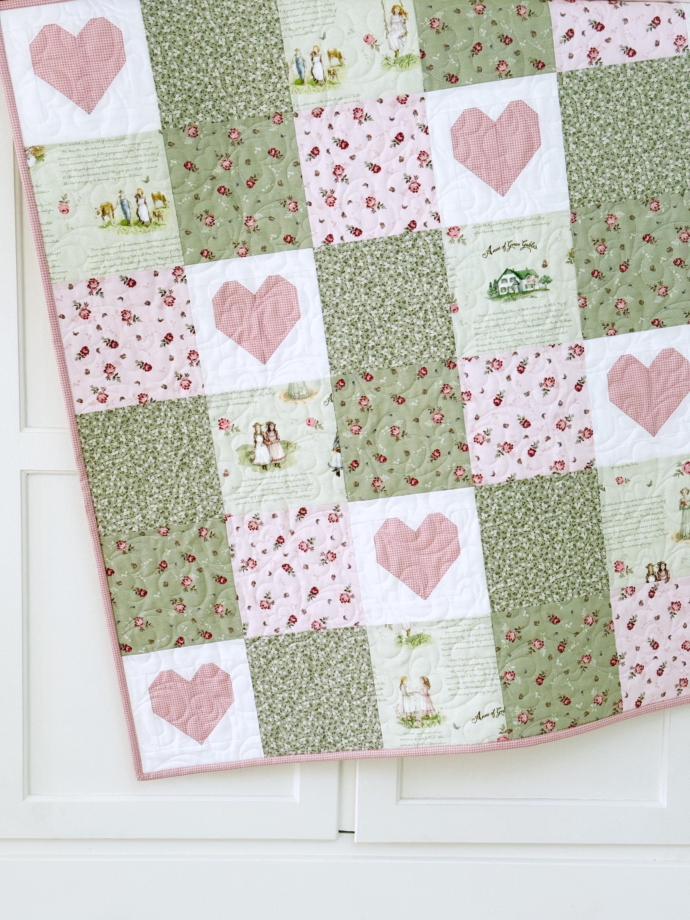 Quilt Pattern for Baby Quilts to Bed Quilts Patchwork of Love 2 ...