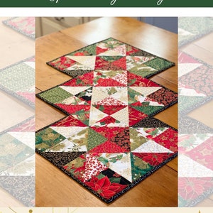 Table Runner Pattern for Charm Packs Christmas Table Runner Quilt ...