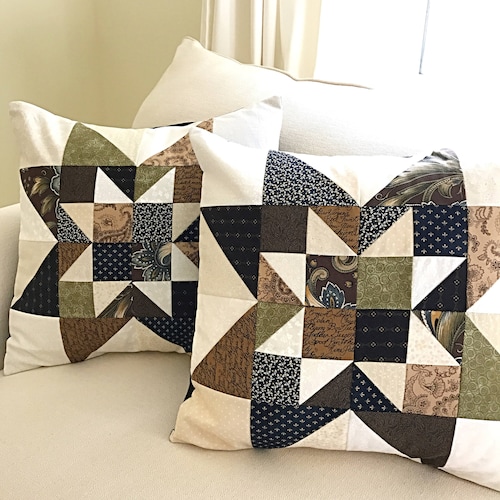 Pillow Pattern Scrappy Quilt Pattern PDF Pillow Covers Pattern - Etsy