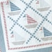 Set Sail Quilt Pattern PAPER Copy Ideal for Baby Boy Quilts Nautical ...
