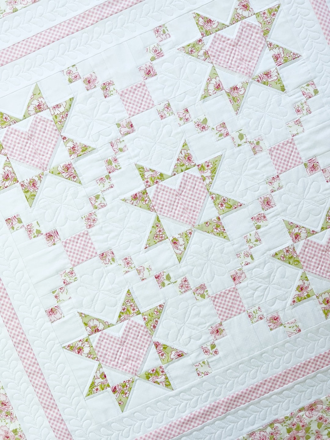 Loving Wishes Quilt Pattern PAPER Copy Perfect for a Baby Girl Quilt ...