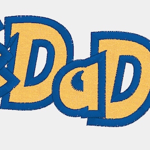 Pokedad Poke Dad Daddy Pokemon Machine Embroidery Applique Logo Design ...