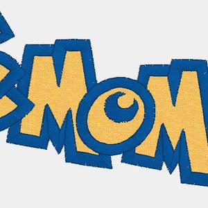Pokemom Poke Mom Mommy Pokemon Machine Embroidery Applique Logo Design ...