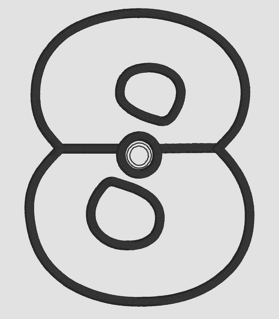 Pokemon Applique 8 Eight Birthday Number Embroidery Pokeball - Etsy