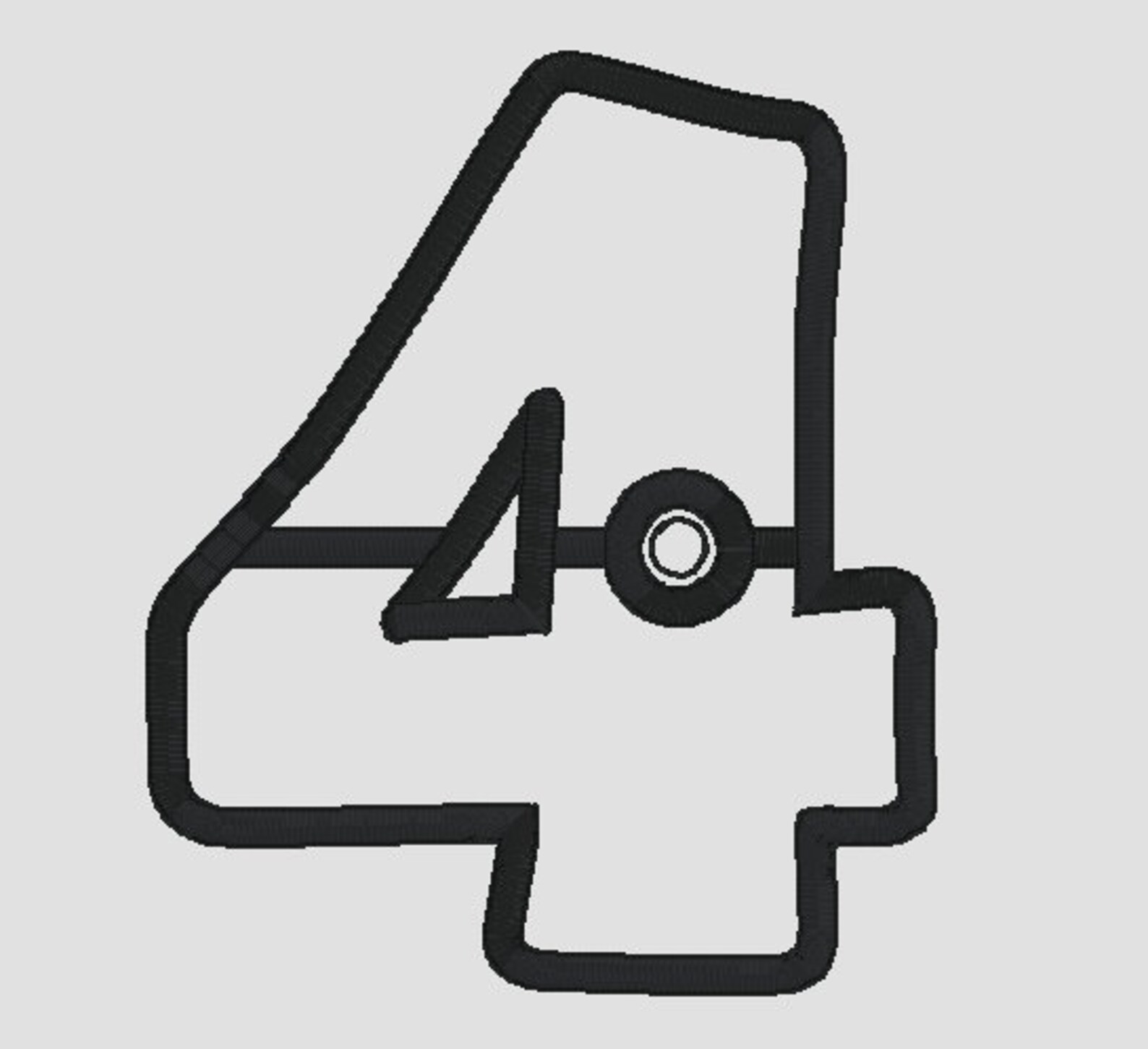 Pokemon Applique 4 Four Birthday Number Embroidery Pokeball - Etsy