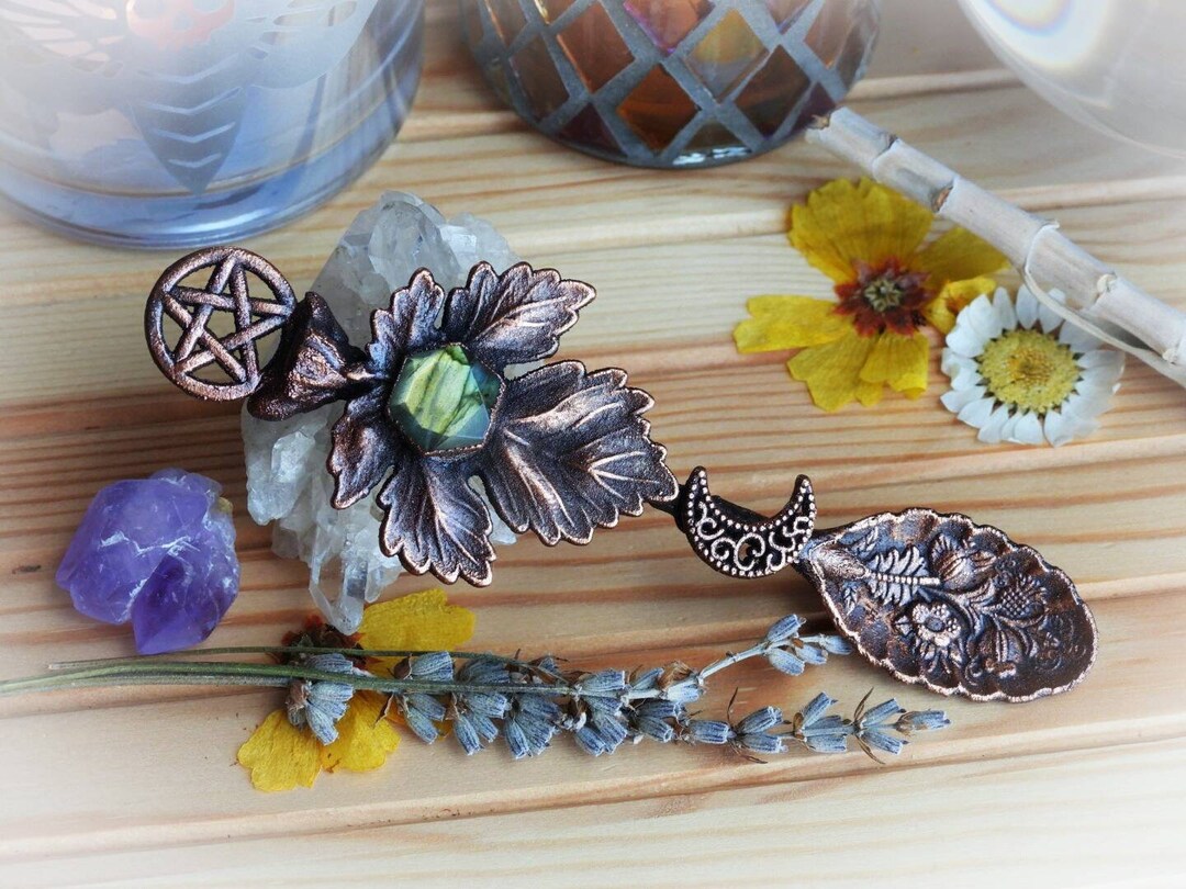 Mini Ritual Spoon/ Altar Spoon/ Wand Handmade Copper - Etsy