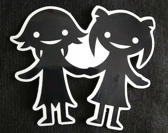 Soul Eater Anime Sad Shadow Crona Sticker | Etsy