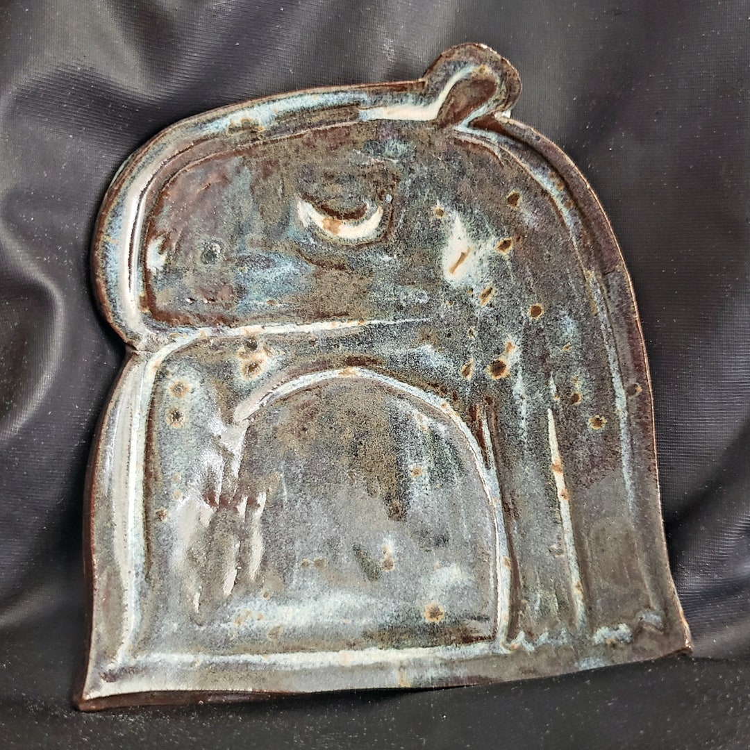 Ceramic Capybara Catch All/trinket Dish White Spots Nature Animal ...