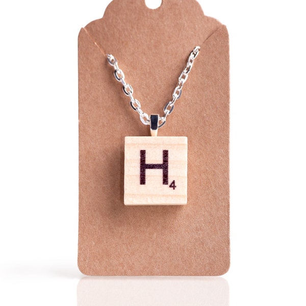 Scrabble Necklace - Etsy