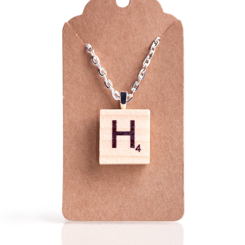 Scrabble Necklace - Etsy