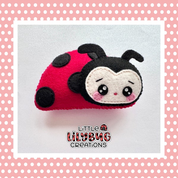 Felt Ladybug - Etsy