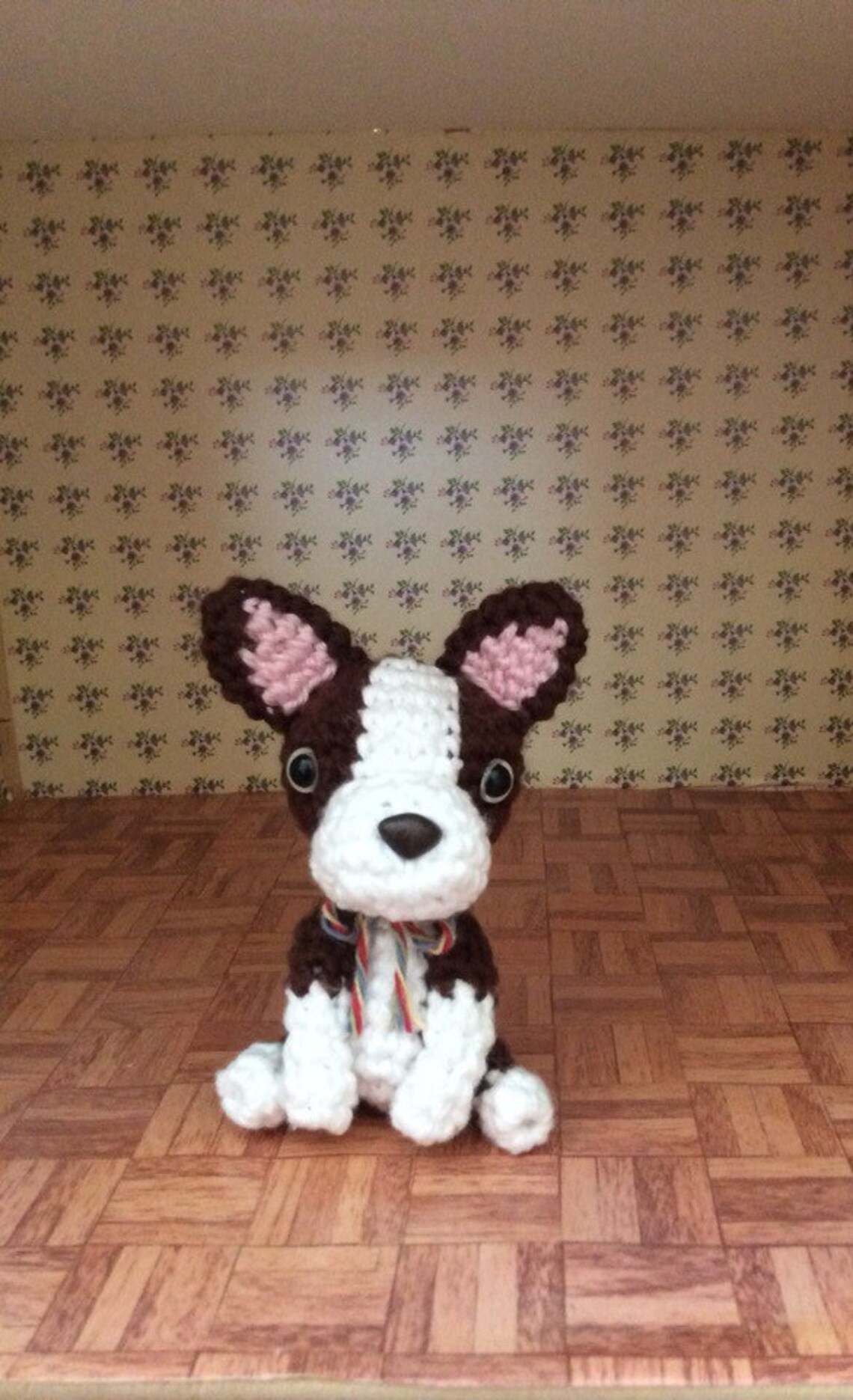 Boston Terrier Stuffed Animal Handmade Plush Dog Amigurumi - Etsy Ireland