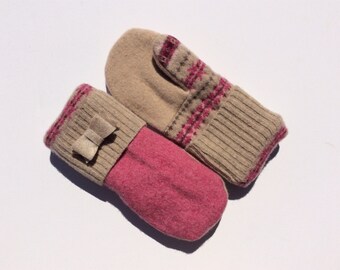 Upcycled mittens | Etsy