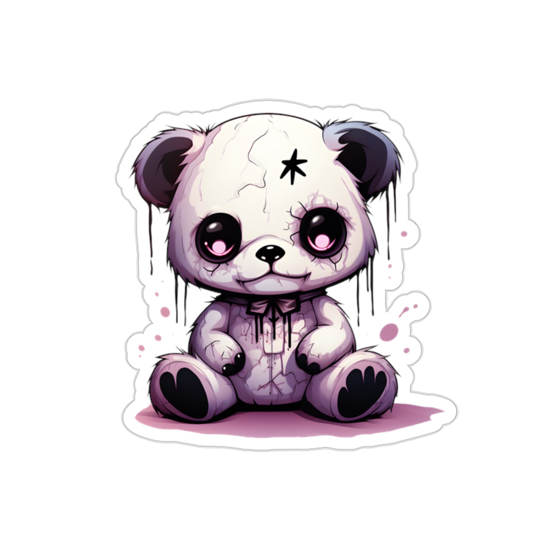 Gothic Teddy Bear Drawings