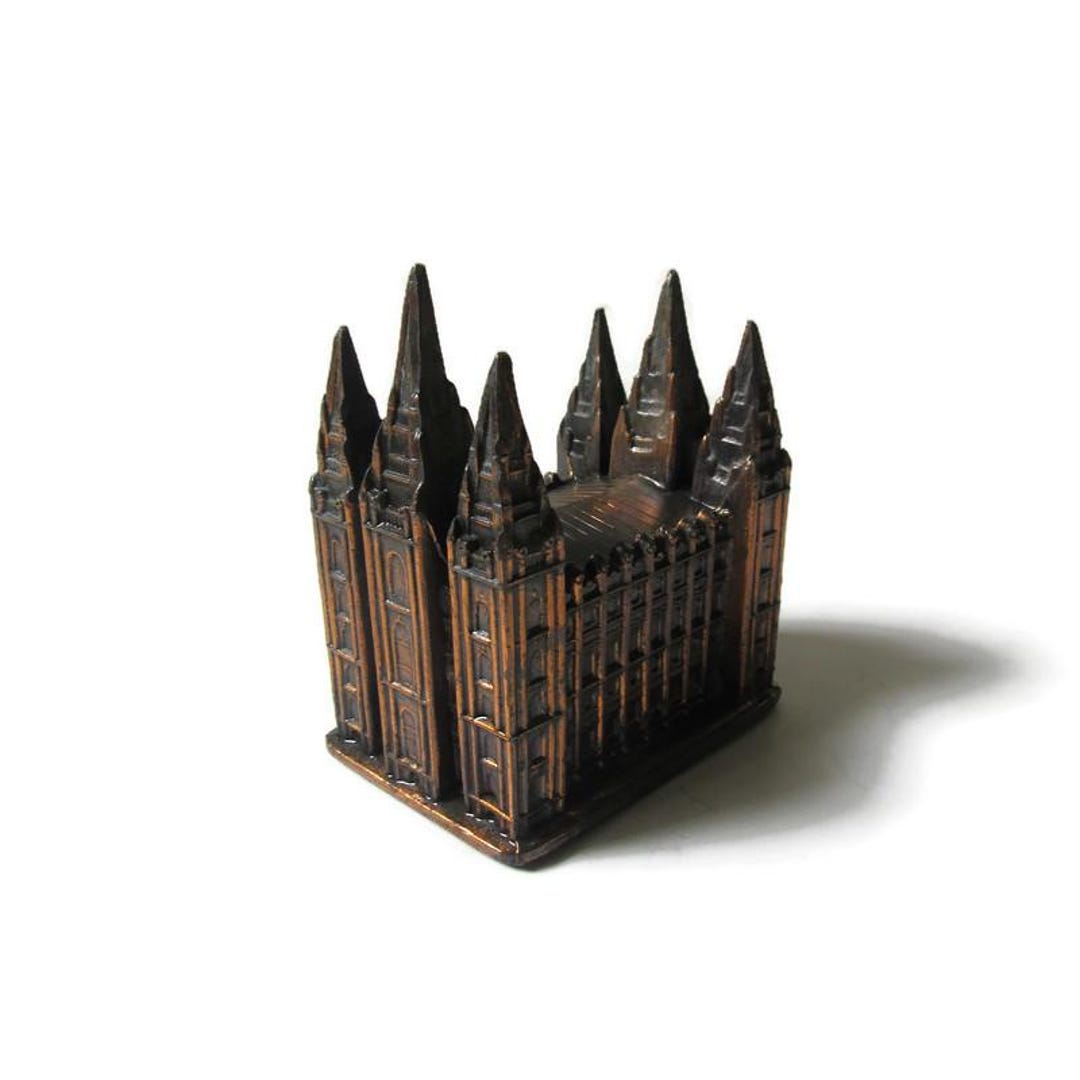Salt Lake Temple; Mormon Temple, Mormon Collectible, Utah Collectible ...
