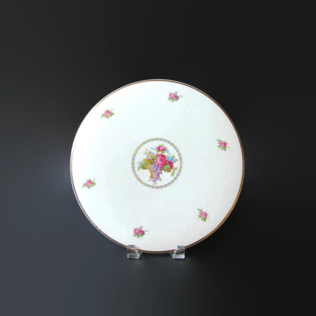 Max Roesler Rodach Cake Plate, 1923-1938; Roesler Porcelain, Roesler ...