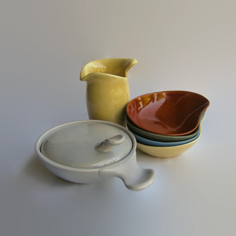 Mid Century Dishes - Etsy
