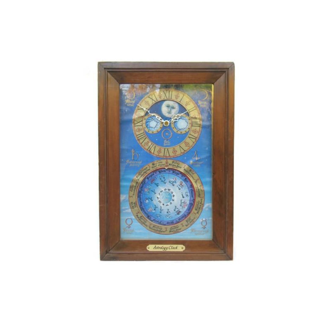 Astrological Clock, Mechtronics Corp., Model #7, 1975; Astrology Clock ...