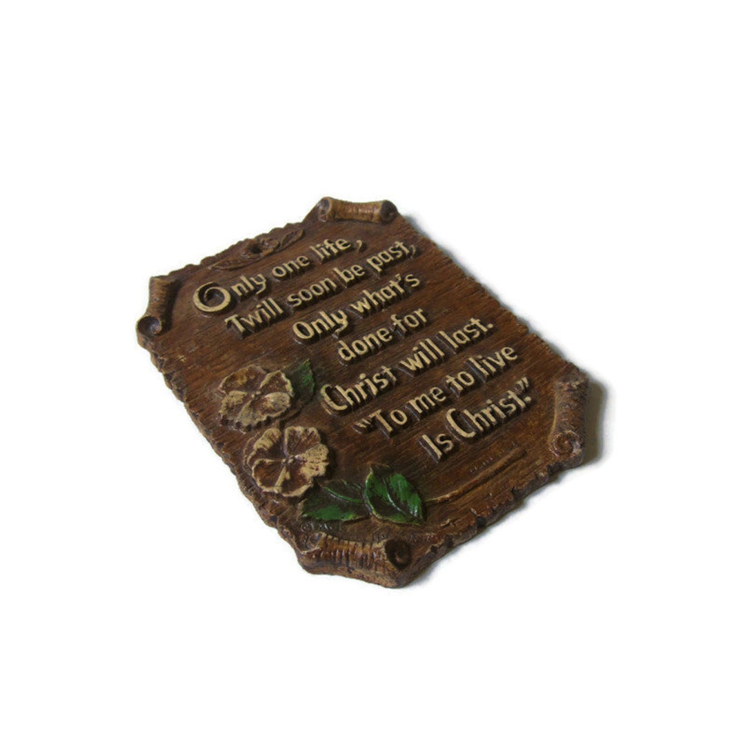 Christian Wall Plaque Christian Wall Art Syrocowood Wall - Etsy