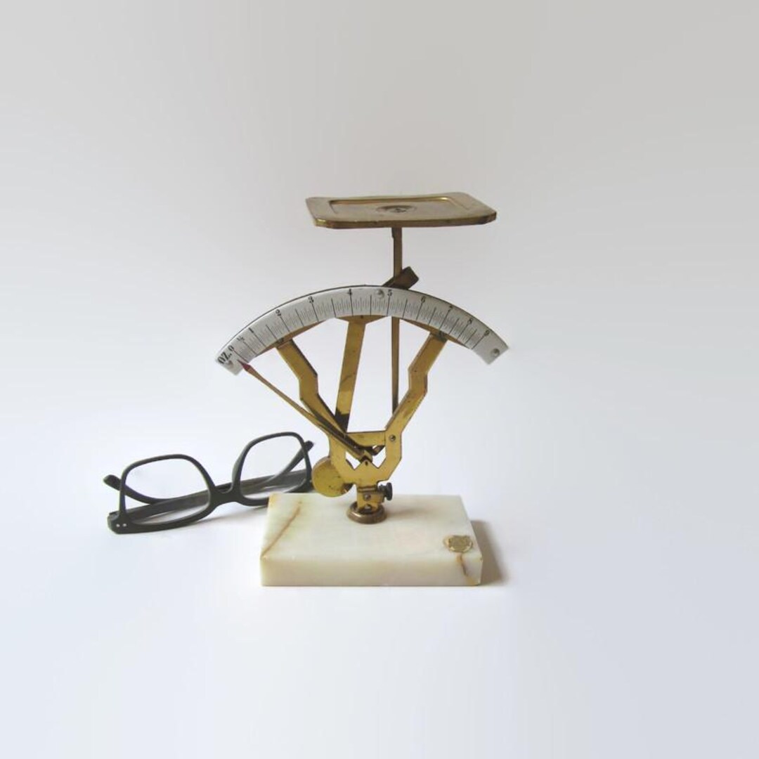 Antique Counter Balance Gram Scale; Antique Scale, Counter Balance ...