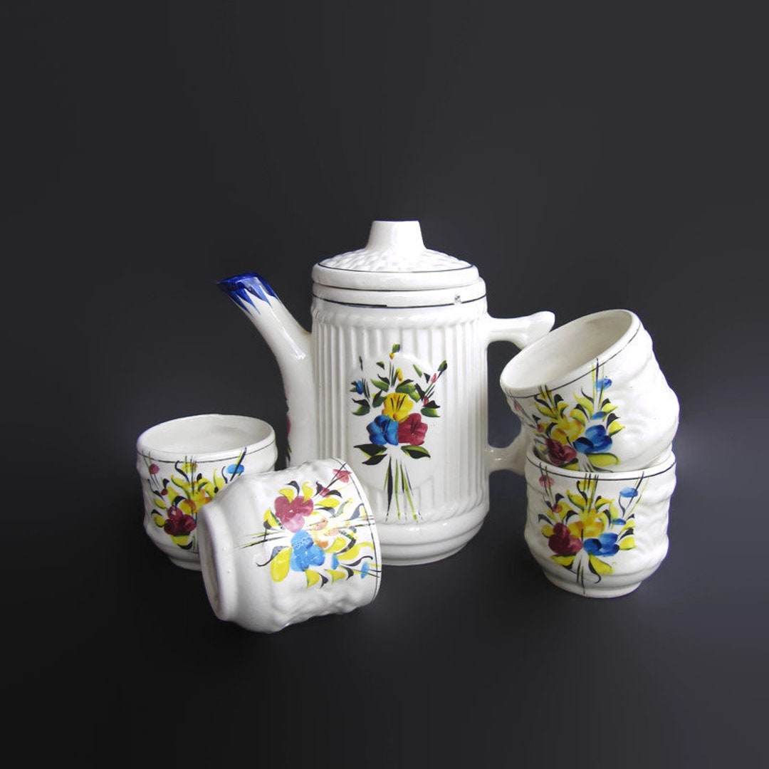 Vintage Drink Set, Vintage Coffee Set, Vintage Drink Service, Vintage ...