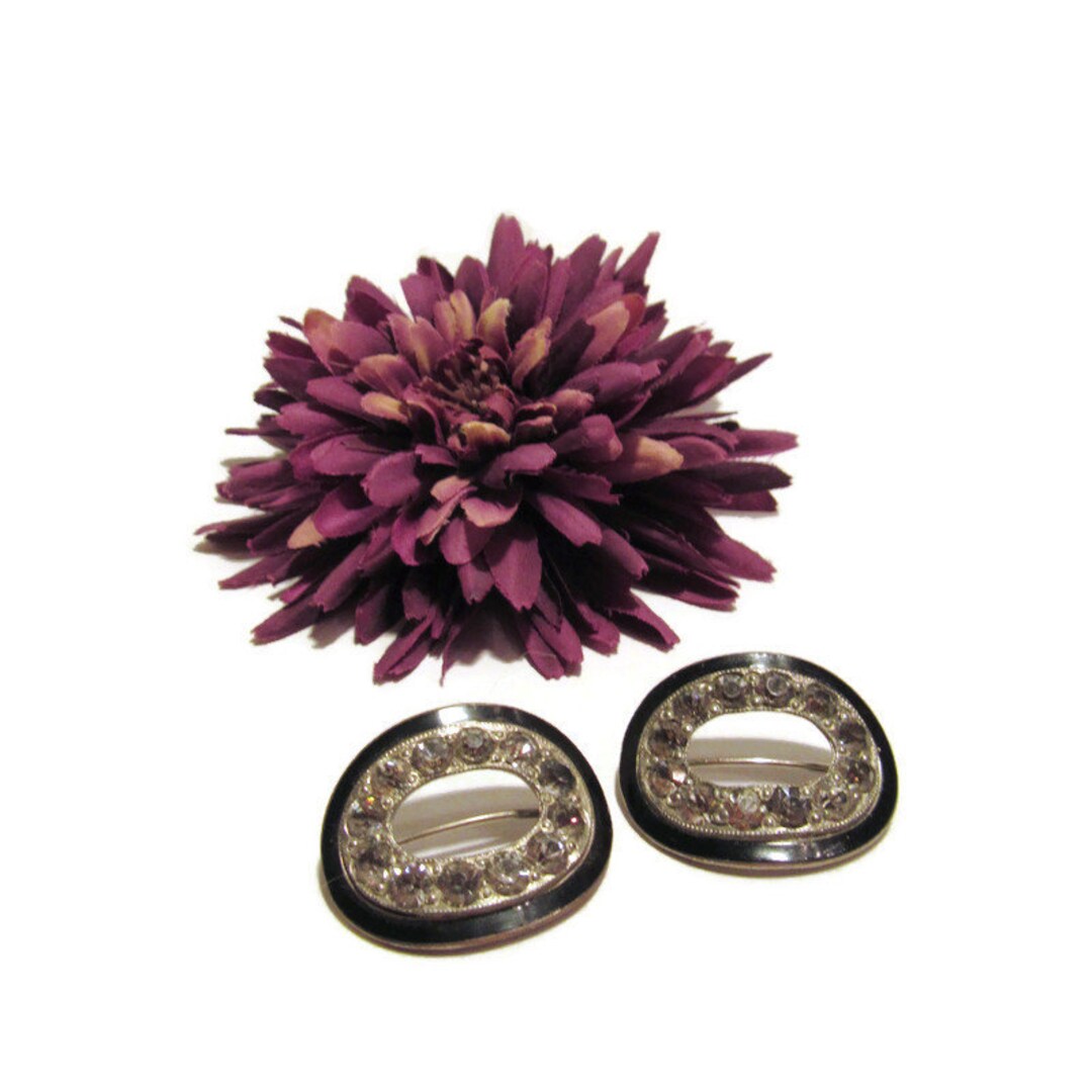 F.n.co. (carl Fishel and Nessler, 1885-1937) Antique Shoe Clips; Shoe ...