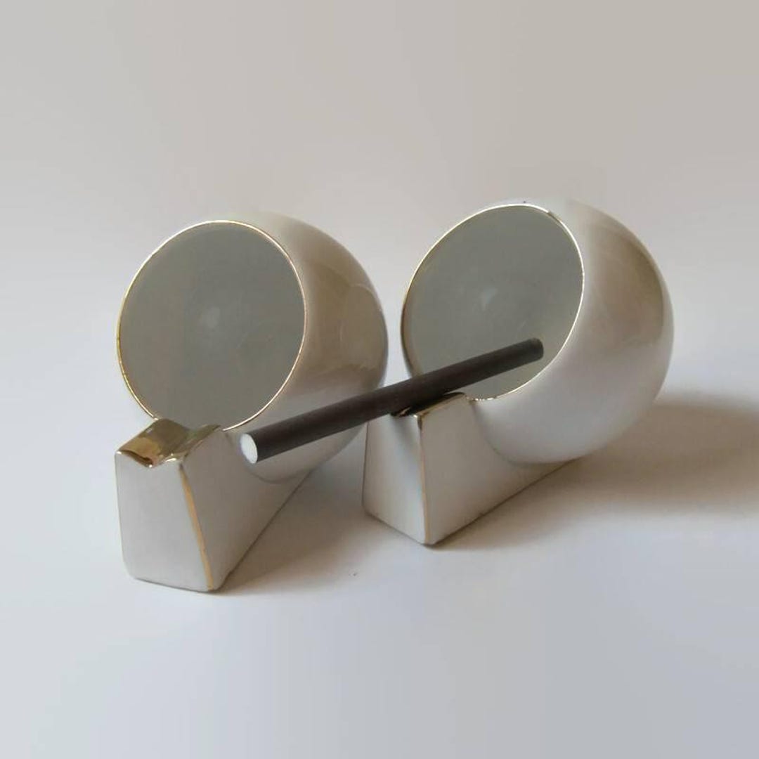 Goldcastle Sphere Ceramic Ashtray; Made in Japan Sphere Ashtray, Ball ...