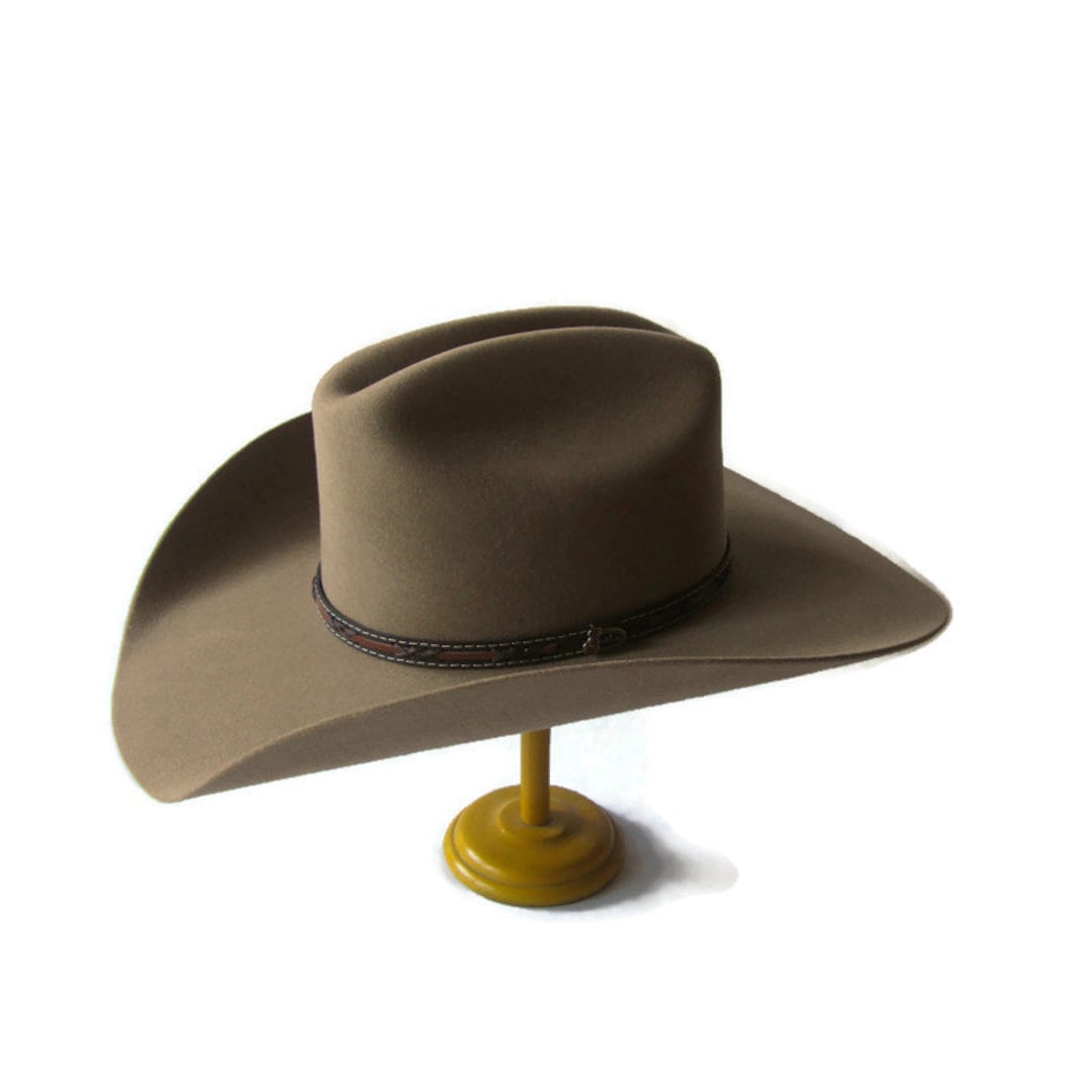 Justin Cowboy Hat, US Size 7; Justin 100% Wool Cowboy Hat, Justin 2X ...