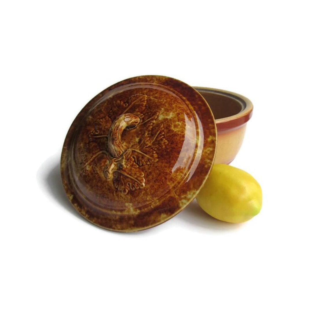 Watt Pottery Eve-n-bake Oven Ware Covered Casserole Bowl; Watt Oven ...