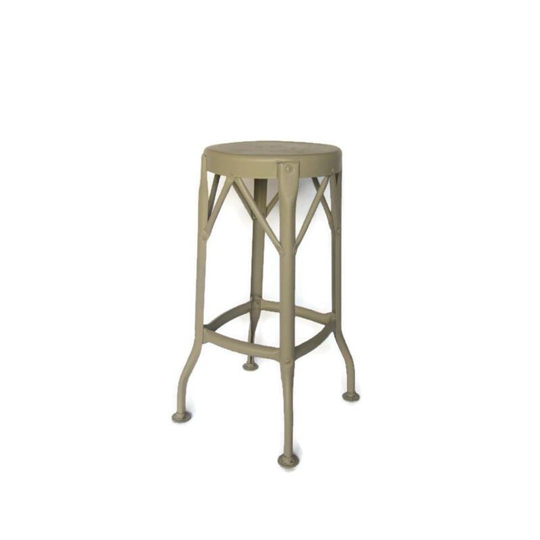 Cosco Stool; Industrial Stool, Kitchen Stool, Metal Stool, Mid Century Stool, Vintage Cosco ...