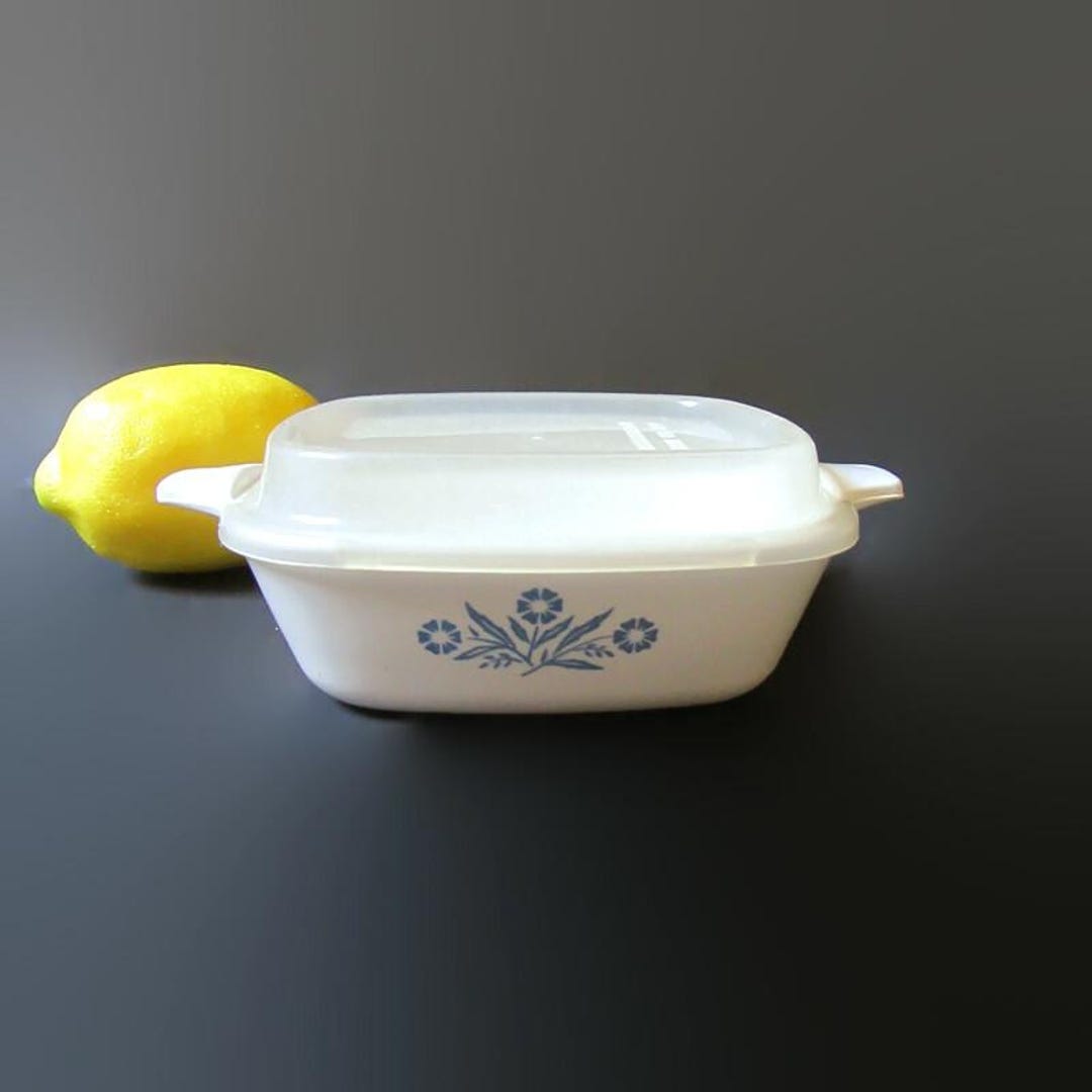 Corning Ware Blue Cornflower Petite Pan P-41; Corning Casserole Dish, Corning Ware Casserole ...