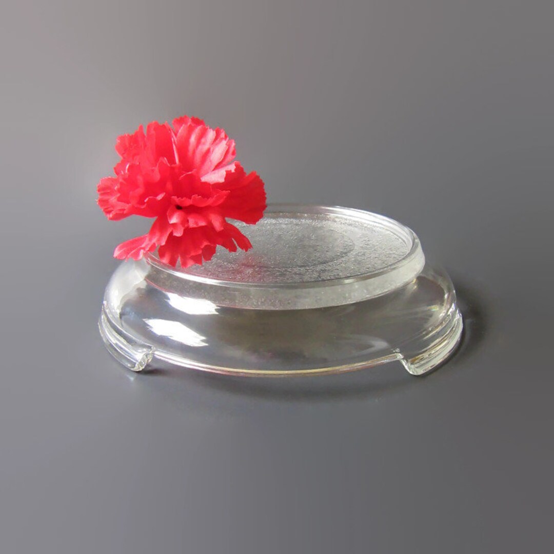 Glass Vase Stand; Glass Stand, Jardiniere Stand, Plant Stand, Statue ...