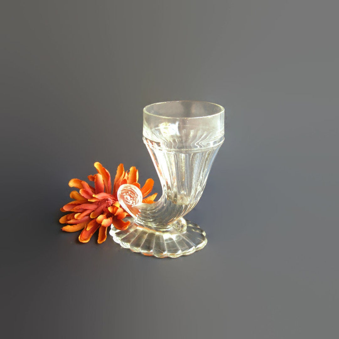 Jeannette Glass Cornucopia; Jeannette Glass Horn of Plenty, Cornucopia ...