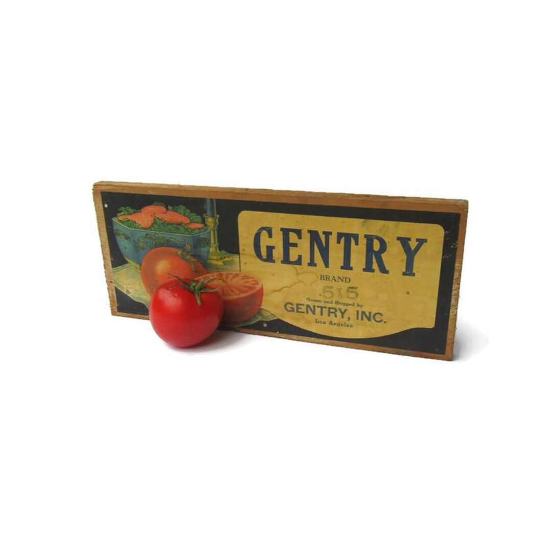 Produce Crate Wall Art; Produce Crate Label Art, Fruit Crate Wall Art ...