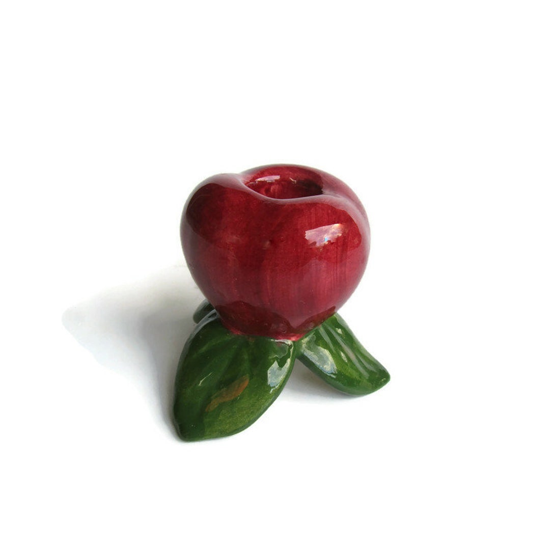 Franciscan Apple Candle Holder 2 5/8