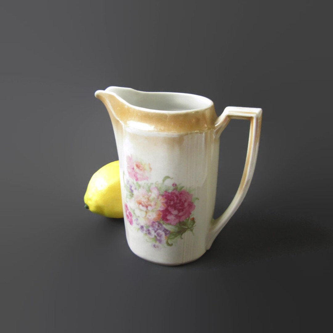 German Lusterware Pitcher; Lusterware Pitcher, Vintage Lusterware ...