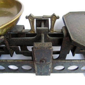 Antique Balance Scale Antique Scale, Balance Scale - Etsy