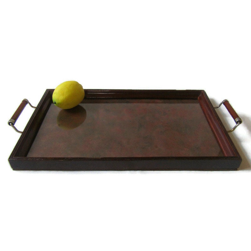 Antique Serving Tray - Etsy